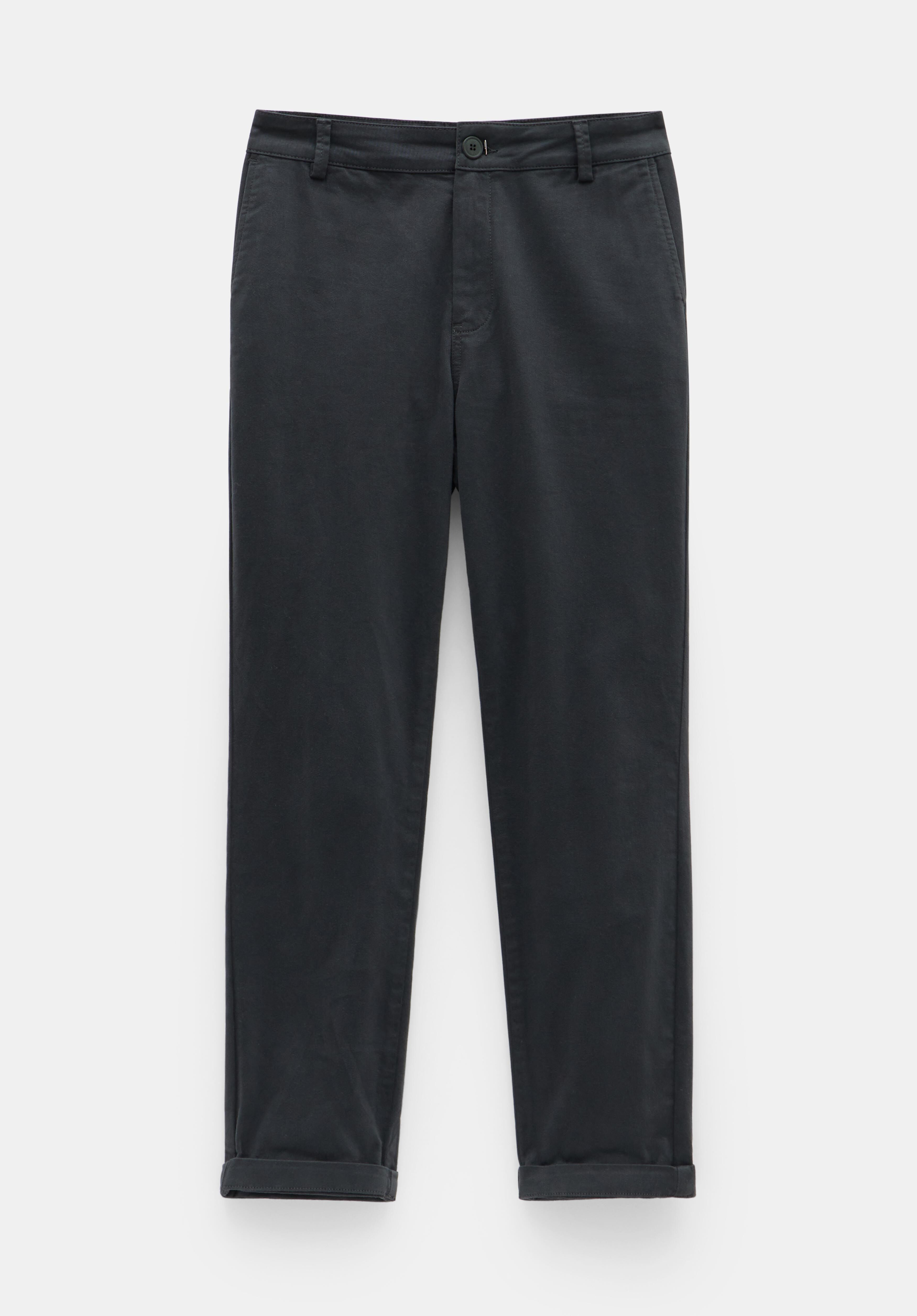 Mens black chino trousers store